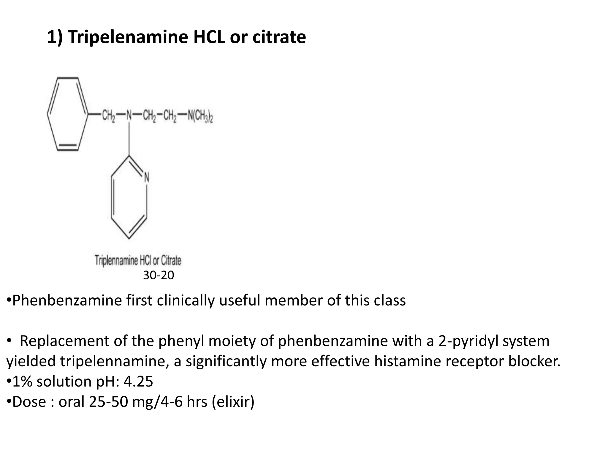 Antihistaminic agents | PPTX