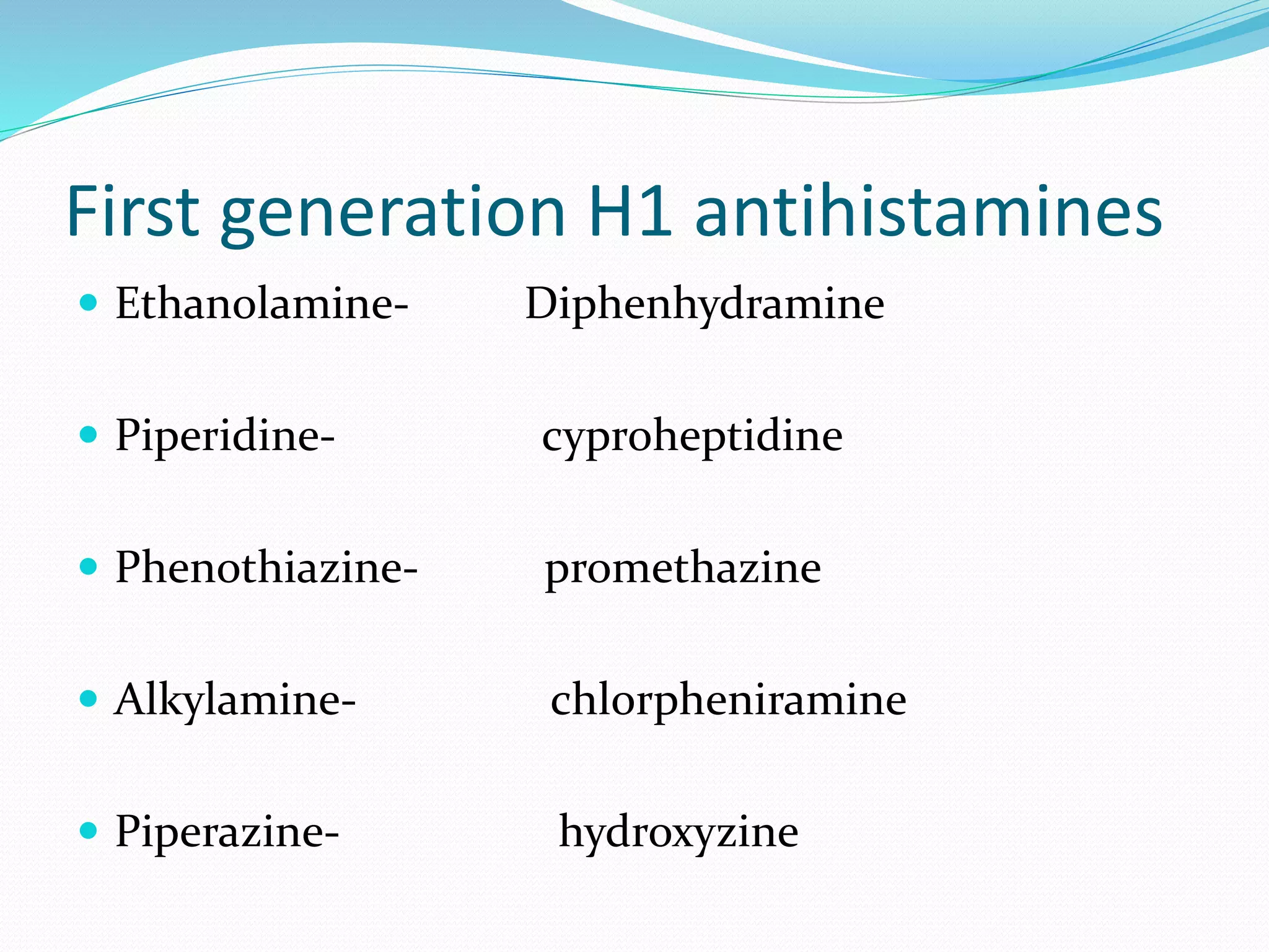 Antihistaminics | PPTX