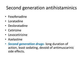 Antihistaminics | PPT