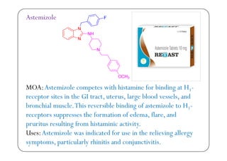 Antihistaminics-Medicinal Chemistry | PDF