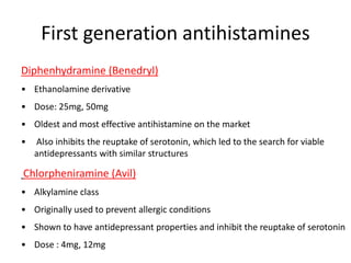 Anti histaminics | PPTX