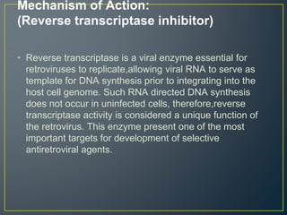 Anti HIV.pptx pharmacognosy Plants for the treatment of HIV | PPT