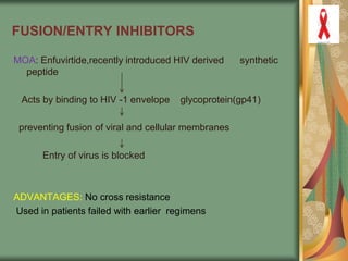 ANTI HIV DRUGS | PPT