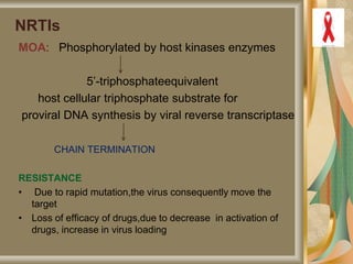 ANTI HIV DRUGS | PPT