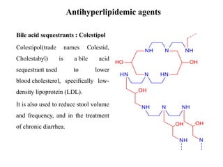 Antihyperlipidemic agent medicinal Chemistry | PPTX