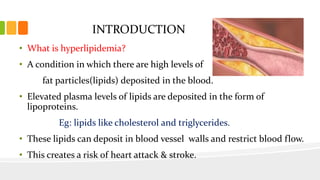 Antihyperlipidemic agents | PPTX