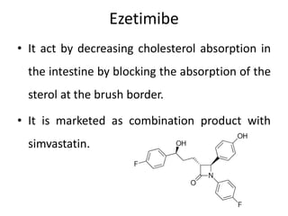 Presentation on Antihyperlipidemic agents.pdf