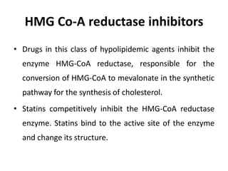 Presentation on Antihyperlipidemic agents.pdf