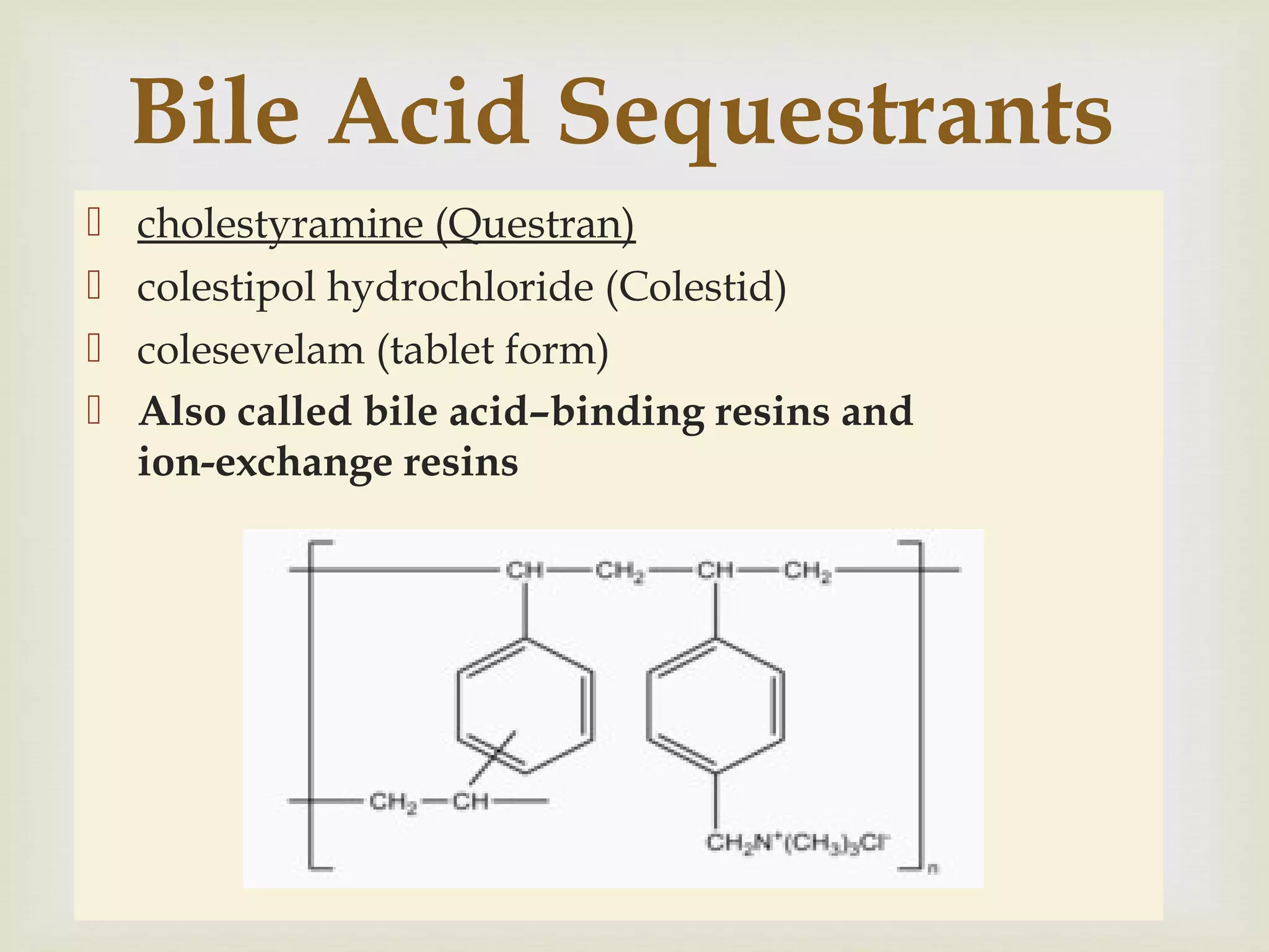 Antihyperlipidemic drugs | PPT