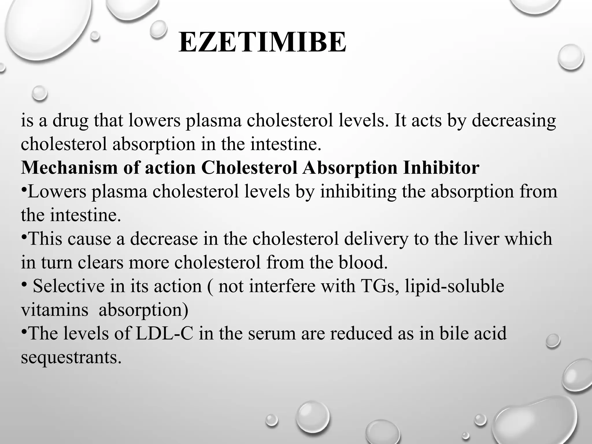Antihyperlipidemicdrugsbytayyabarph..... | PPT