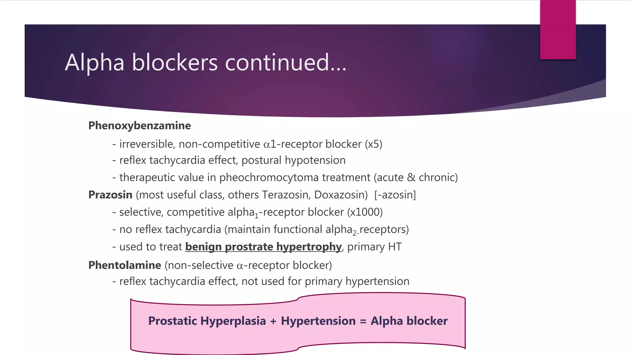 Antihypertension pharmacology | PPTX