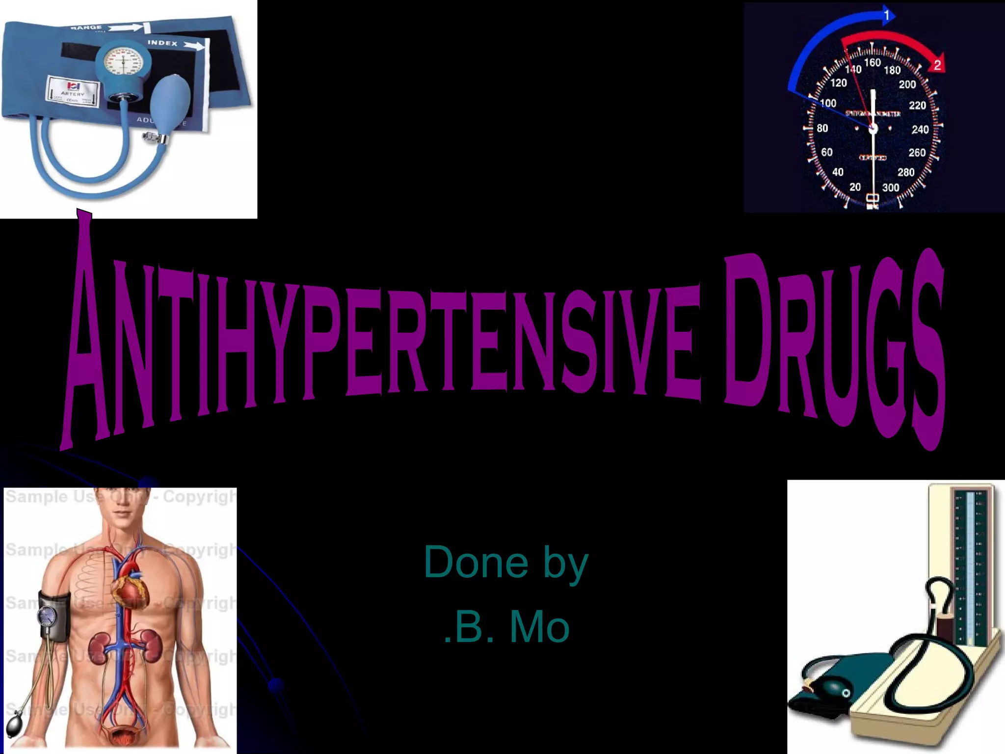 #Antihypertensive Drugs | PPT