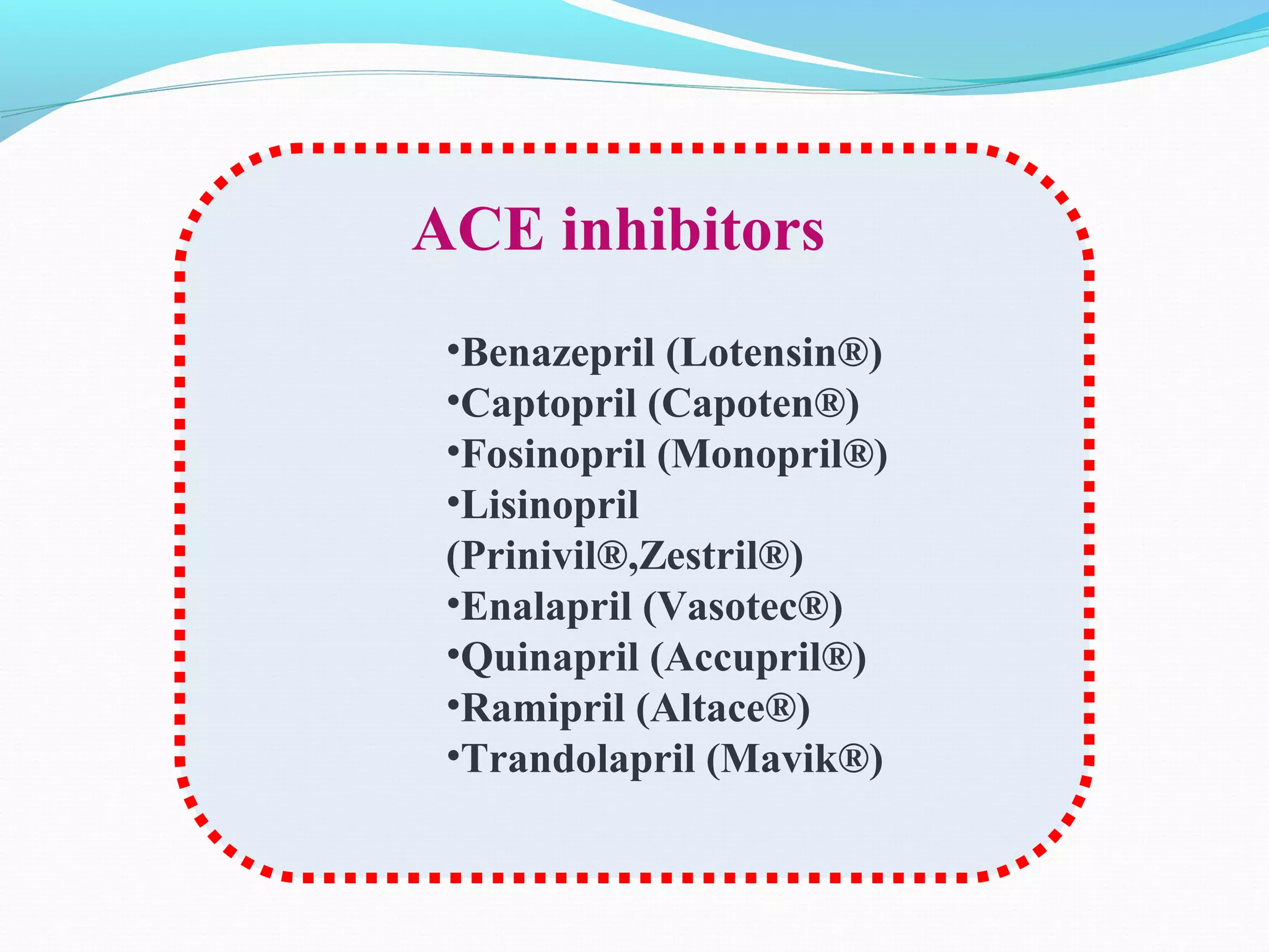 ANTI HYPERTENSIVE AGENTS [MEDICINAL CHEMISTRY] BY P.RAVISANKAR ...