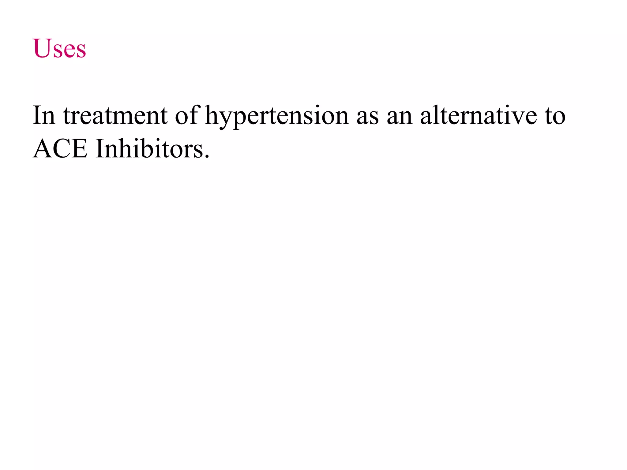 ANTI HYPERTENSIVE AGENTS [MEDICINAL CHEMISTRY] BY P.RAVISANKAR ...