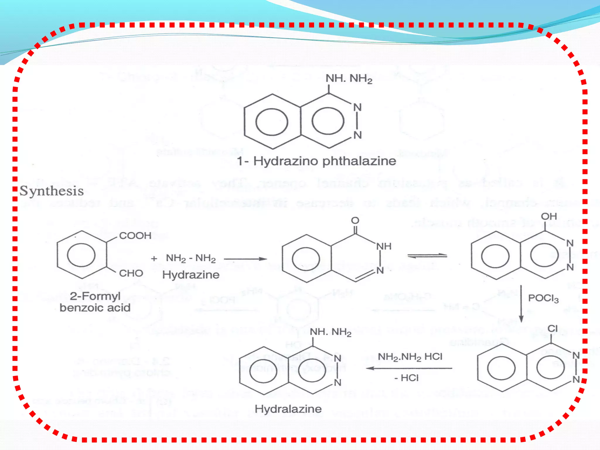ANTI HYPERTENSIVE AGENTS [MEDICINAL CHEMISTRY] BY P.RAVISANKAR ...
