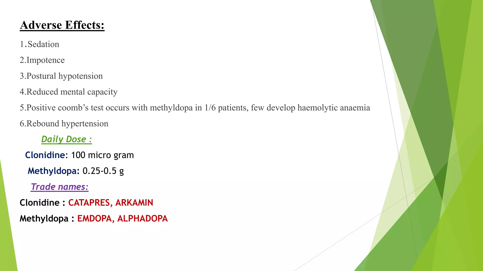 Medicinal Chemistry of Antihypertensive agents pptx | PPTX