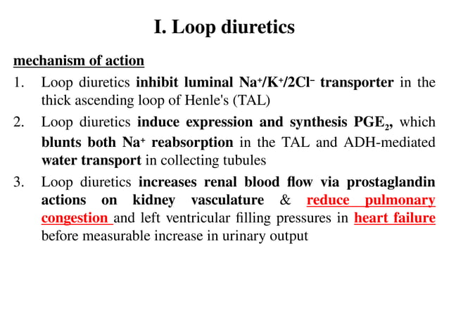 Antihypertensive and diuretic agents.ppt | Heart and Cardiovascular ...