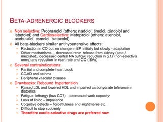Antihypertensives - drdhriti | PPTX