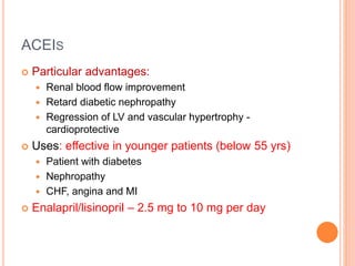 Antihypertensives - drdhriti | PPTX