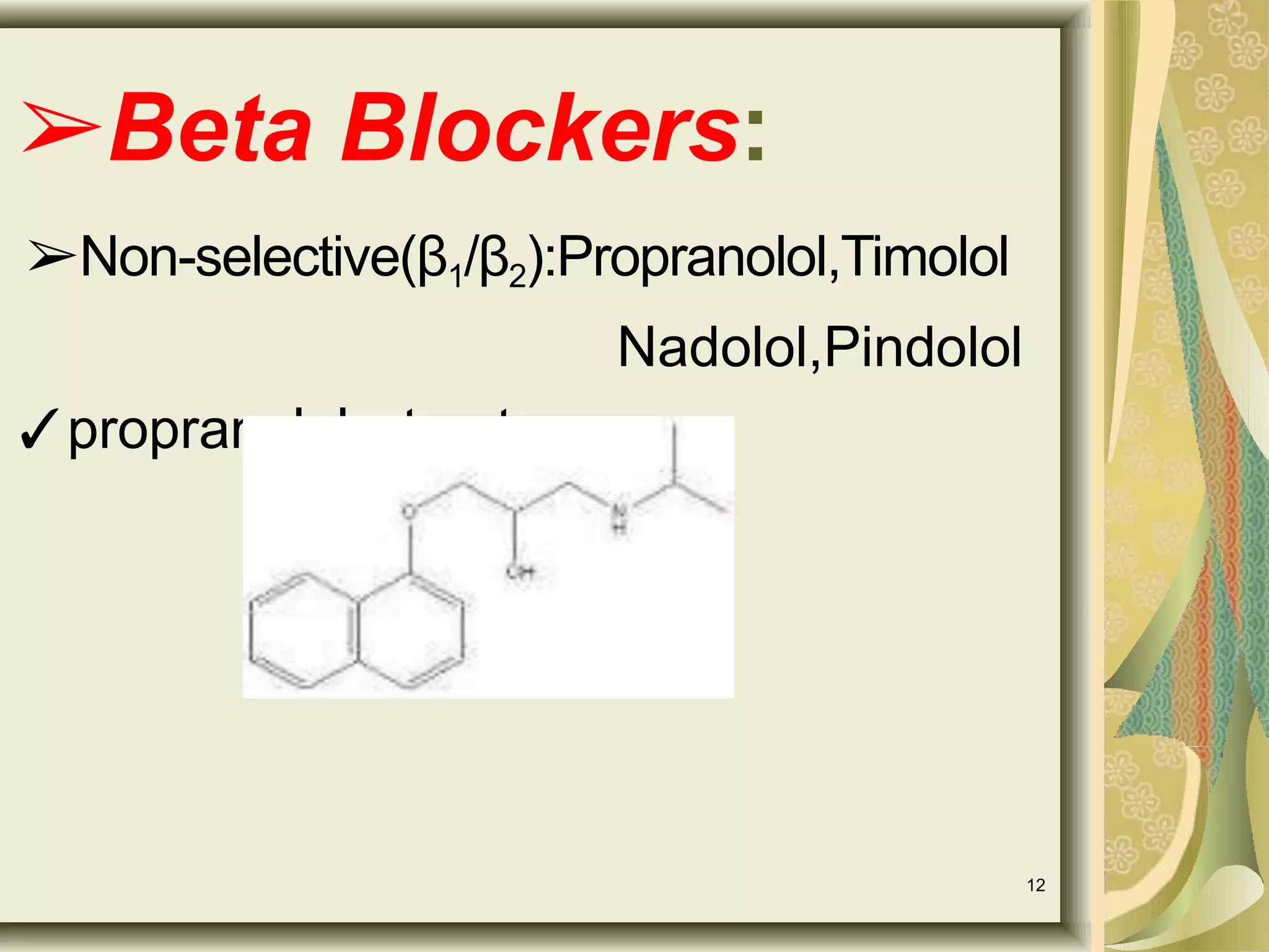 antihypertensivedrugs | PPTX