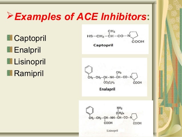 Antihypertensive drugs