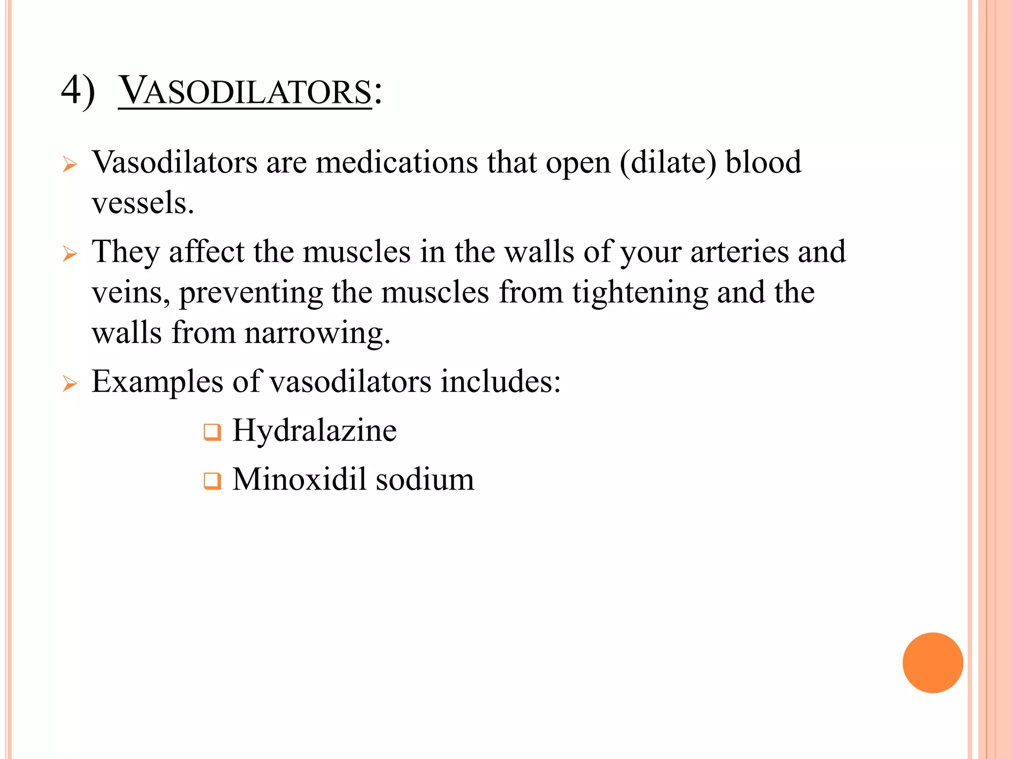 Anti hypertensive drugs | PPTX