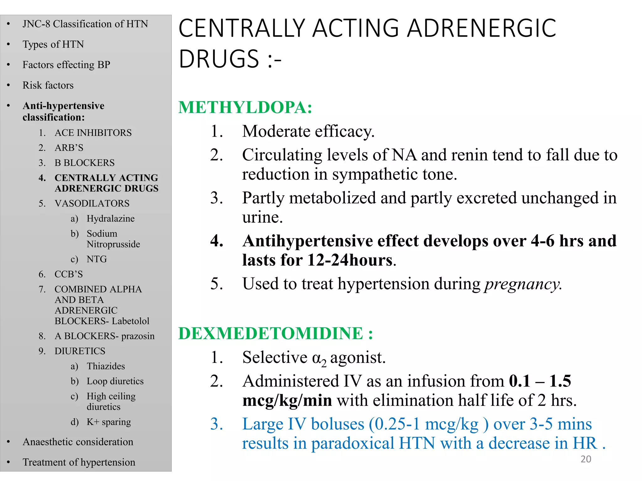 Antihypertensive drugs | PPTX