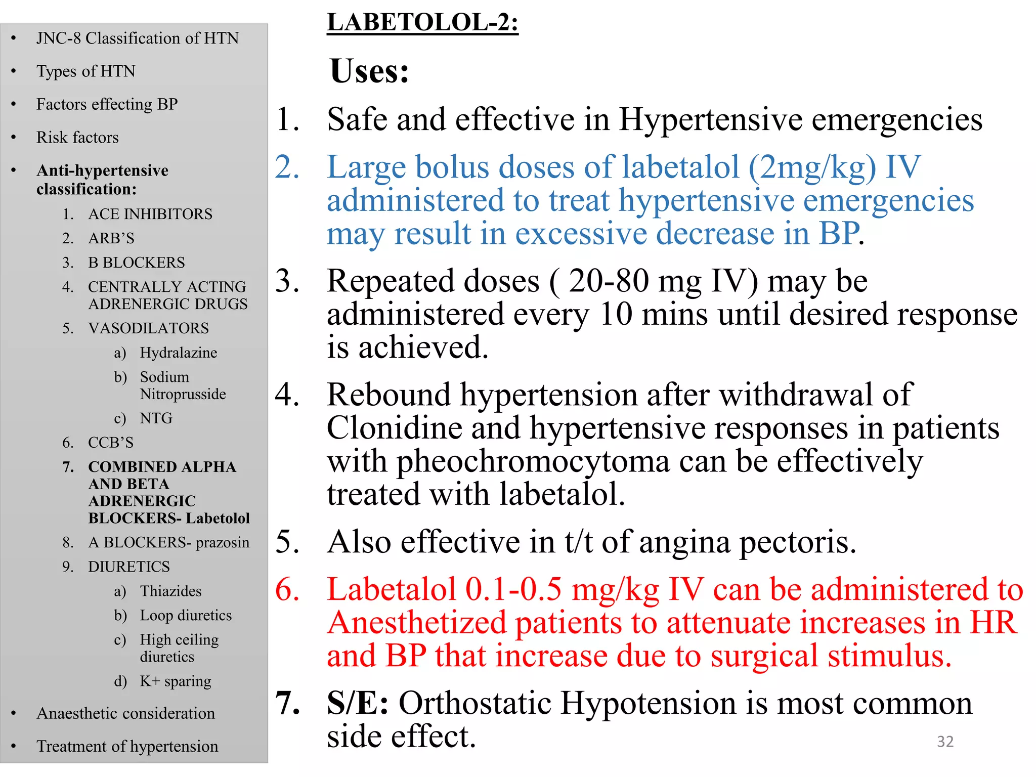 Antihypertensive drugs | PPTX