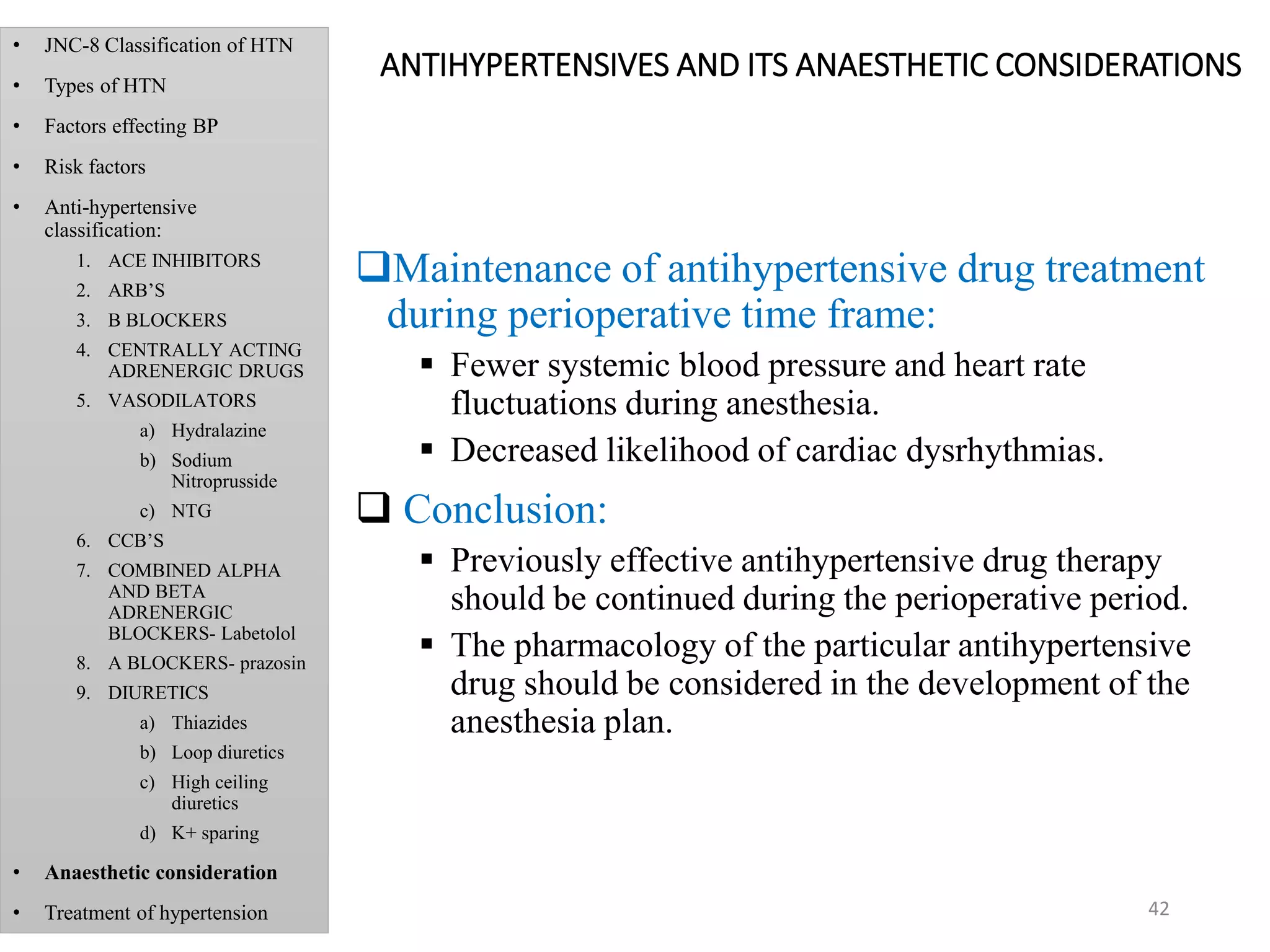 Antihypertensive drugs | PPTX