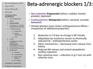 Antihypertensive drugs | PPTX