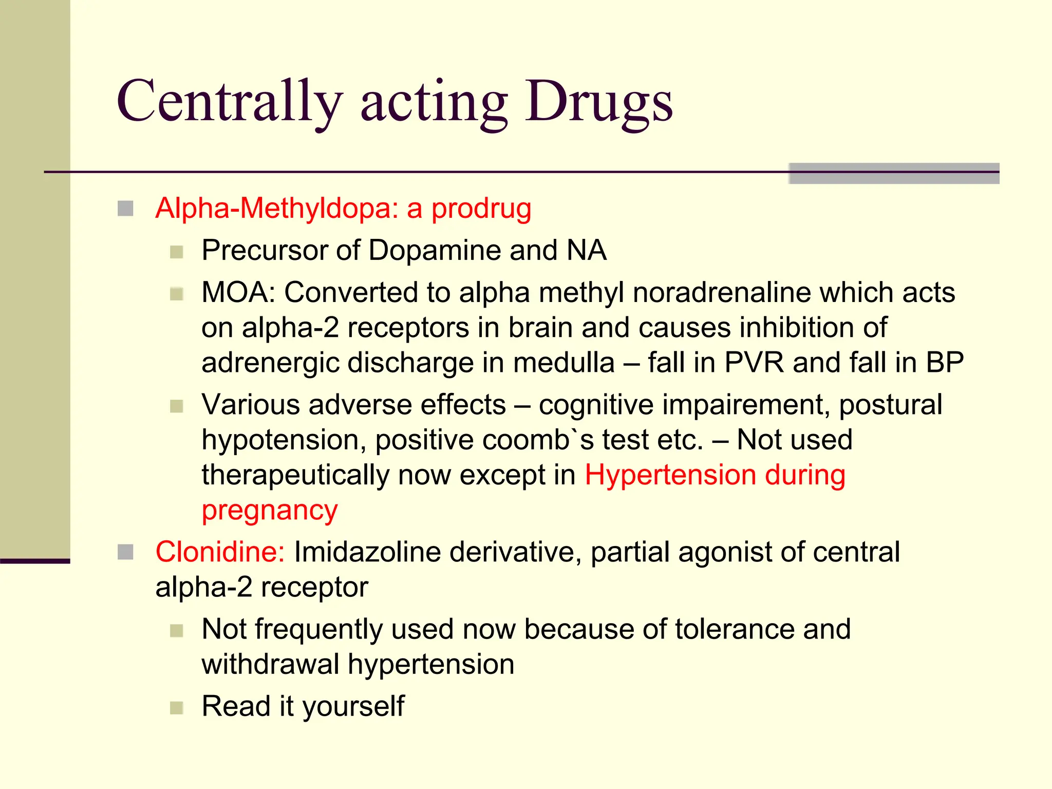 ANTIHYPERTENSIVES DRUGS MOA , ADVERSE EFFECTS | PPT