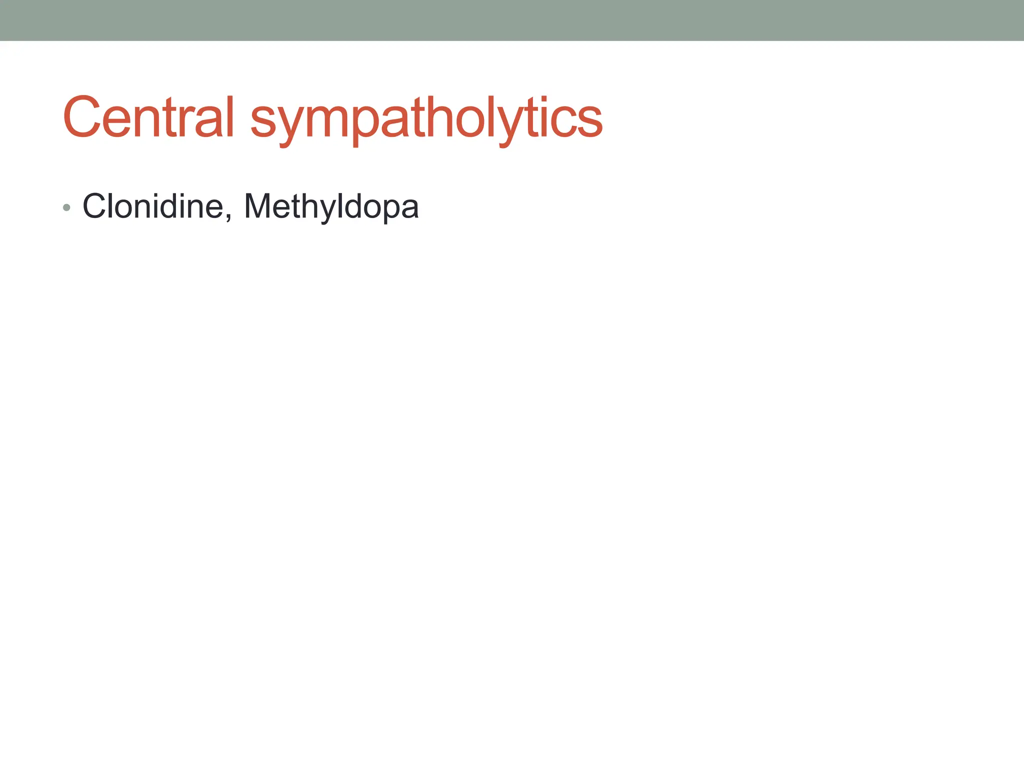 Pharmacology of Anti-hypertensive Drugs. | PPTX