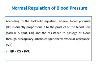 Antihypertensive Drugs (For paramedical students) | PPTX