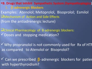 Antihypertensive lecture | PPT