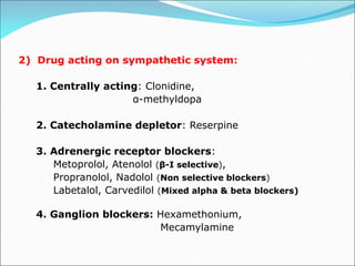 Evaluation technique of antihypertensive drug | PPT