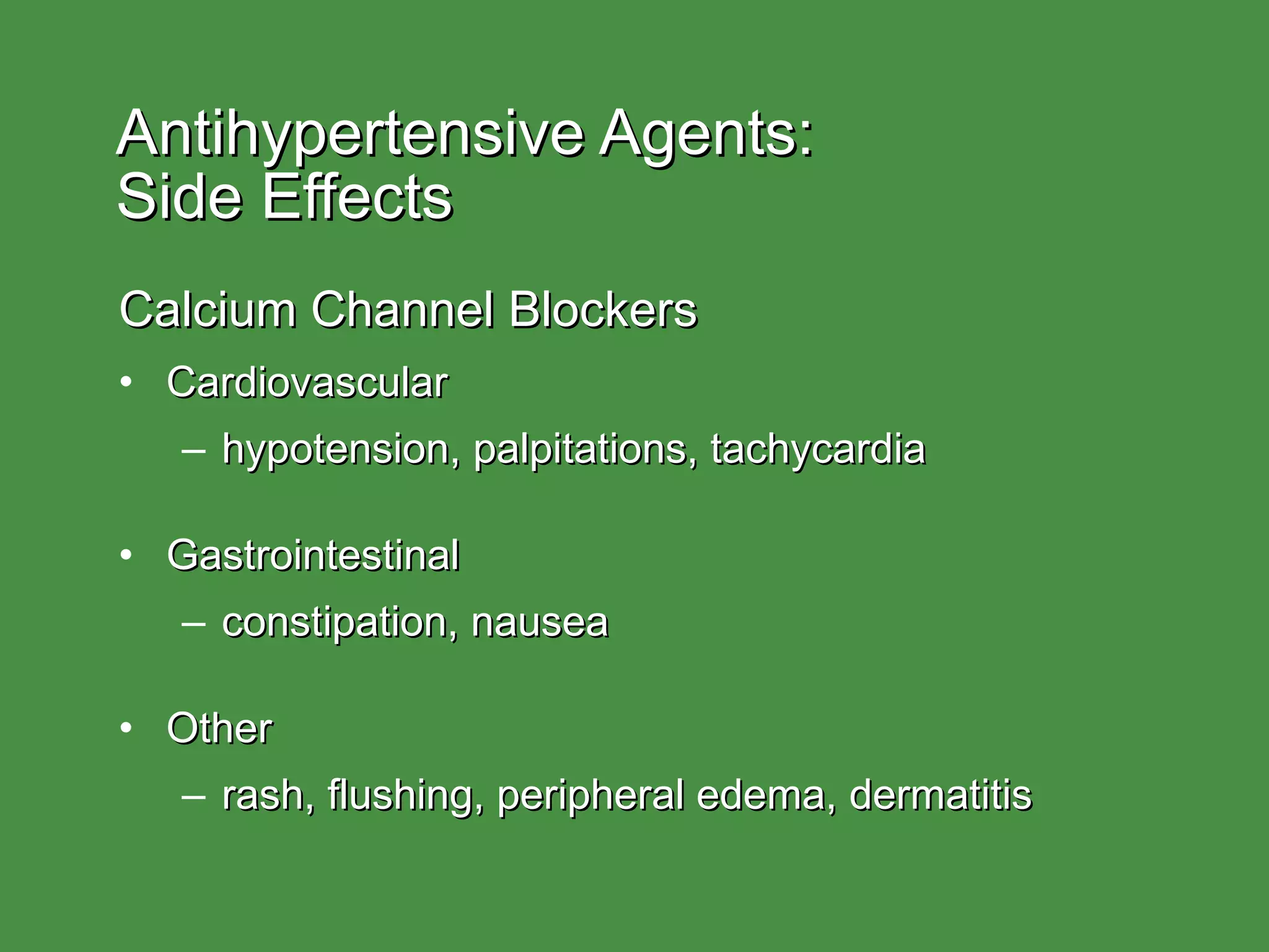 Antihypertensives | PPT