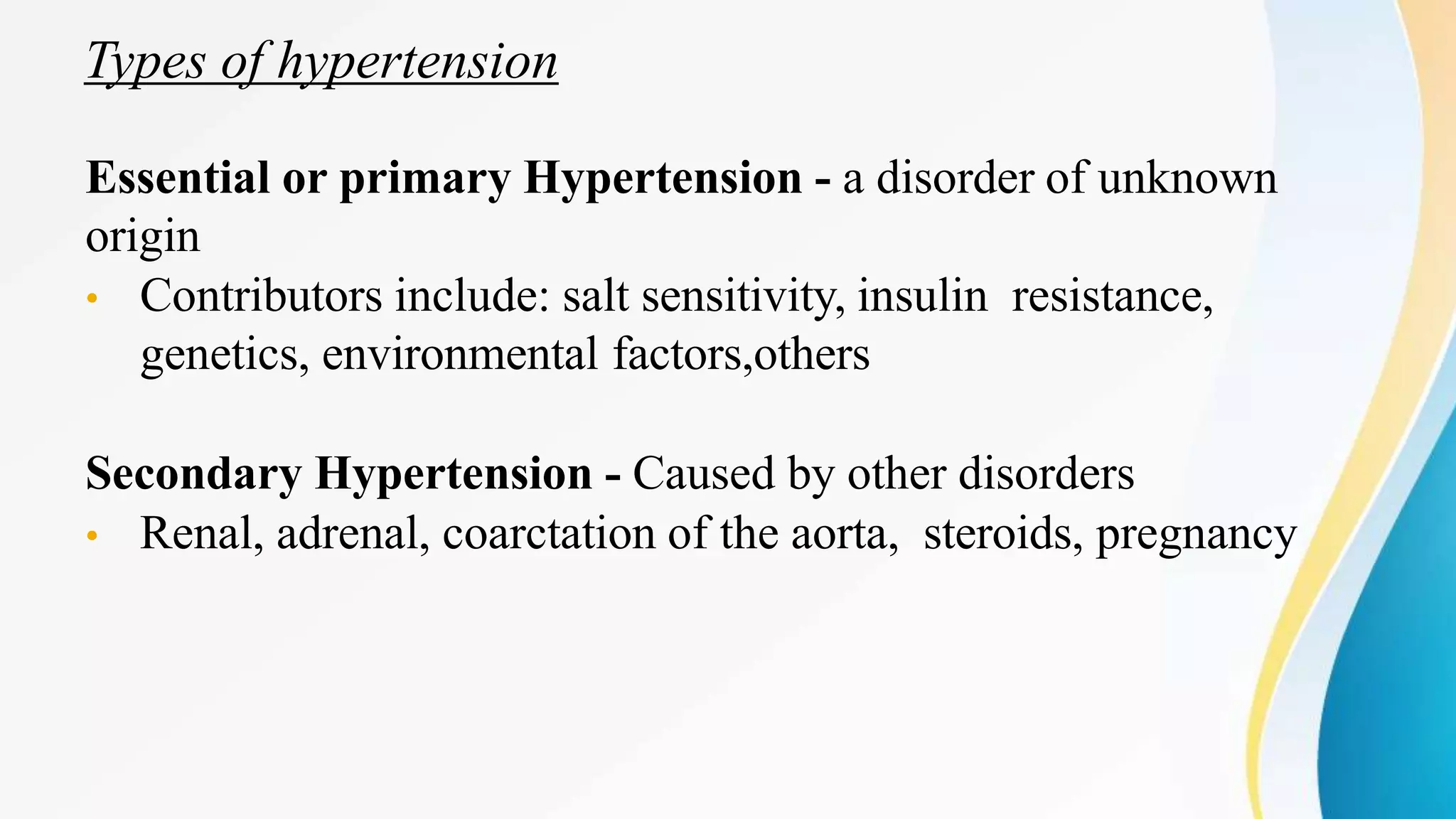 Antihypertensives | Classes of Drugs | Baro Receptor | PPTX