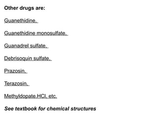 antihypertensives (1).powerpoint presentation | PPT