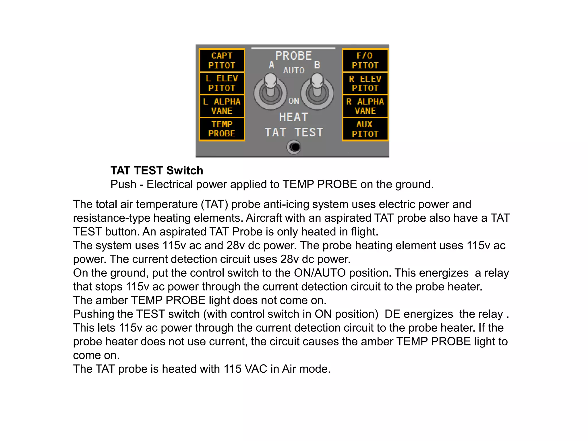 B737NG Anti ice and rain | PPTX