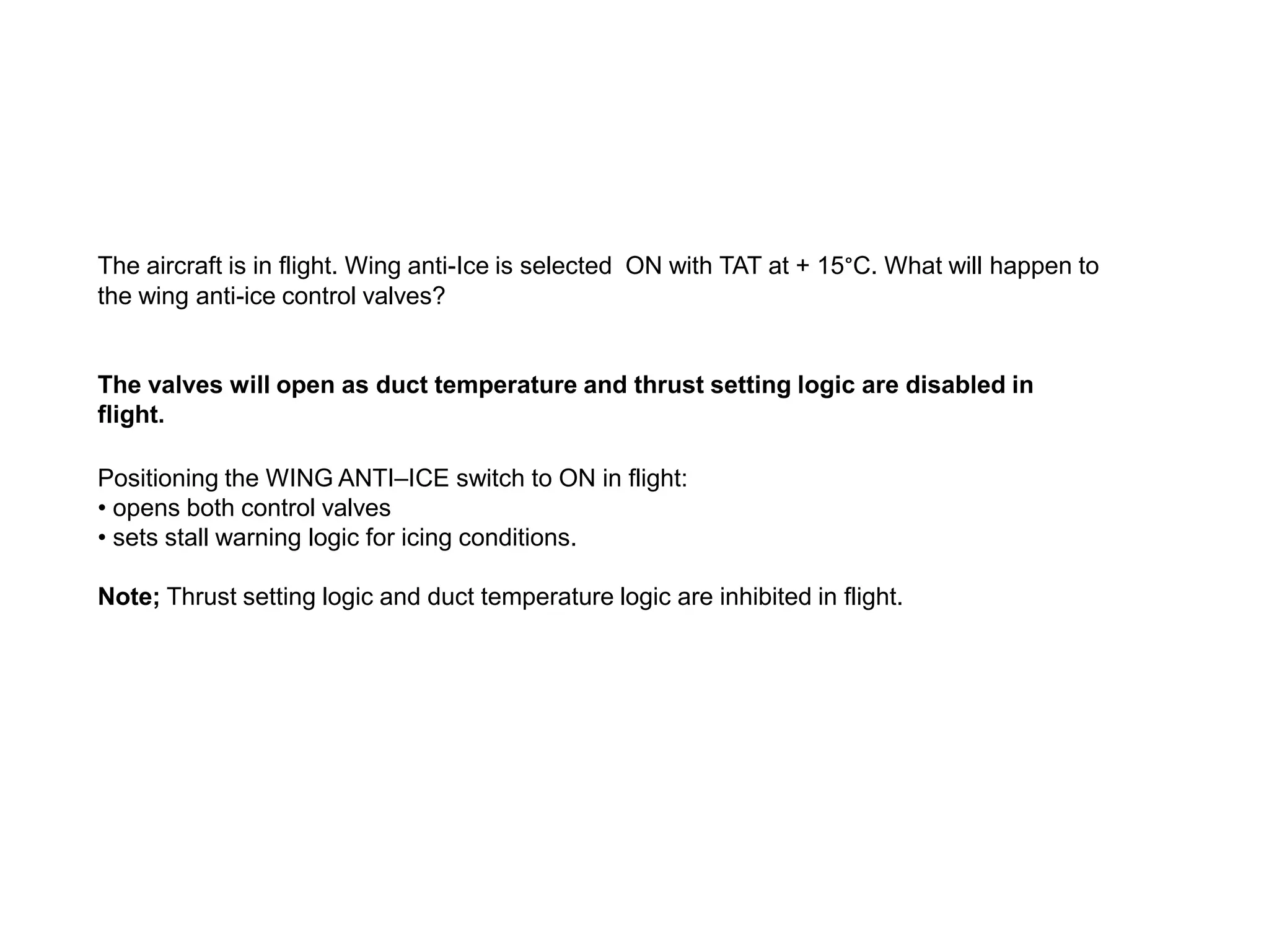 B737NG Anti ice and rain | PPTX