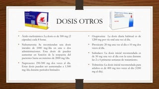 ANTIINFLAMATORIOS salud médica del cuerpo | PPTX