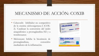 ANTIINFLAMATORIOS salud médica del cuerpo | PPTX