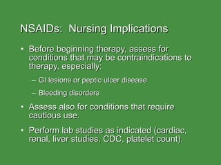 Antiinflammatory and nsai ds | PPT