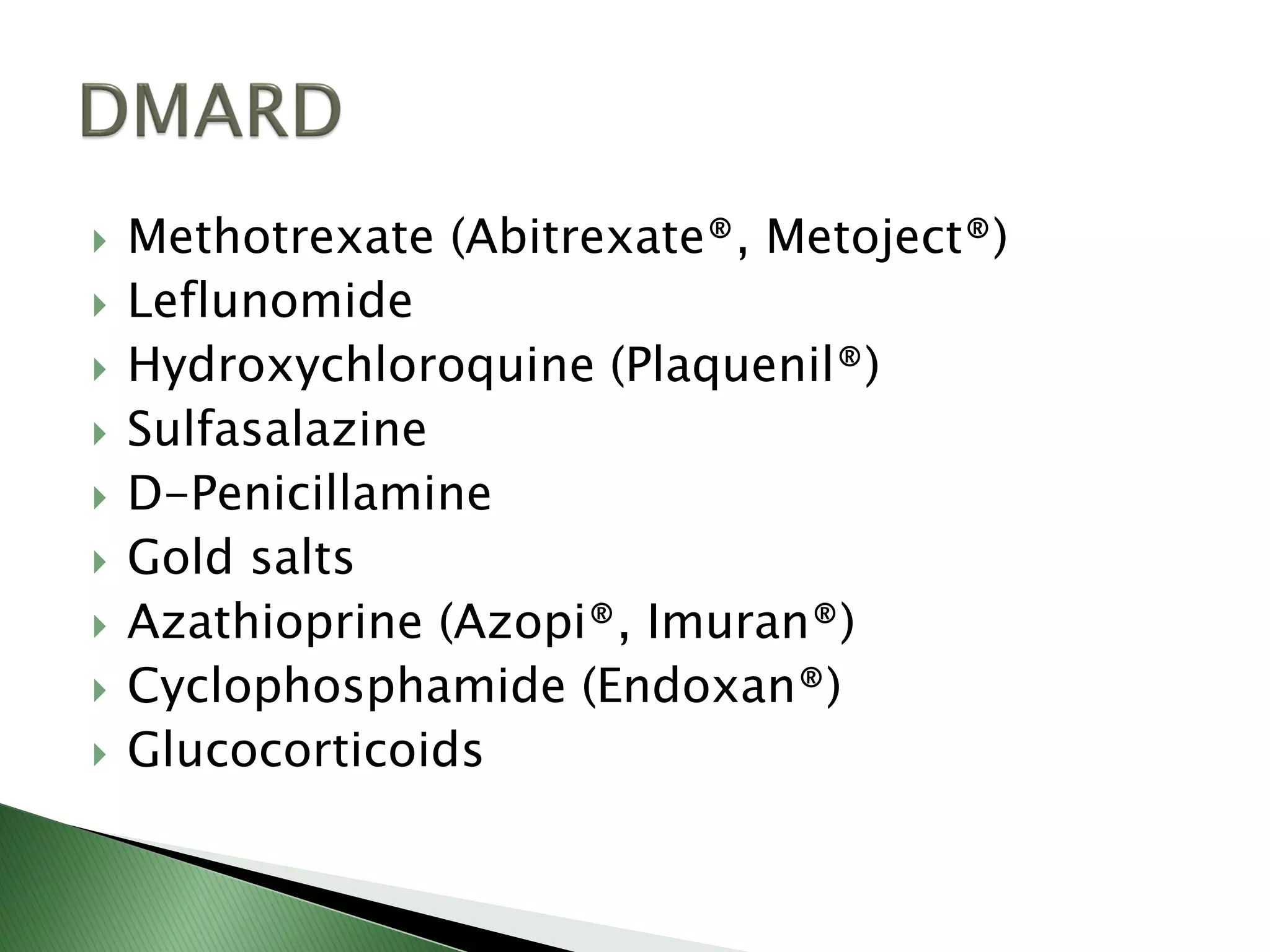 Antiinflammatory drugs - Pharmacology | PDF
