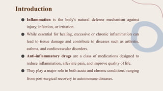 Anti inflammatory drugs.pptx and their mode of action | PPTX