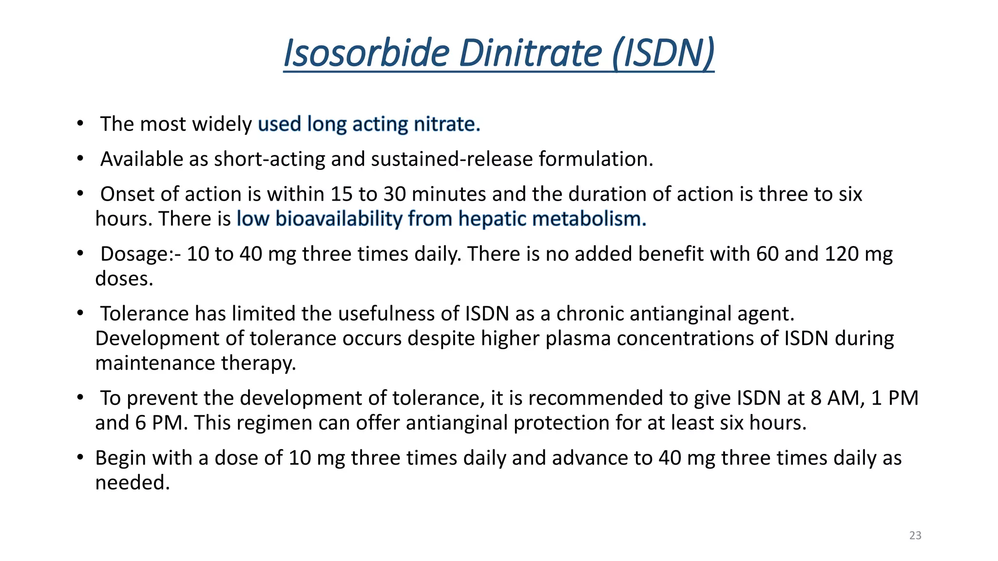 Antiischemics | PPTX