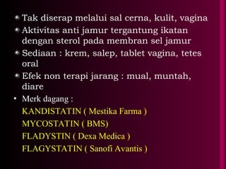 antijamur farmasi untuk makata kuliah farmakologi | PPT