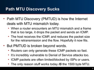 The Case Against Jumbo Frames | PPT