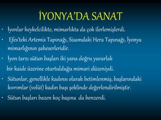 Antik Anadoluda 12 İyon Kenti | PPTX