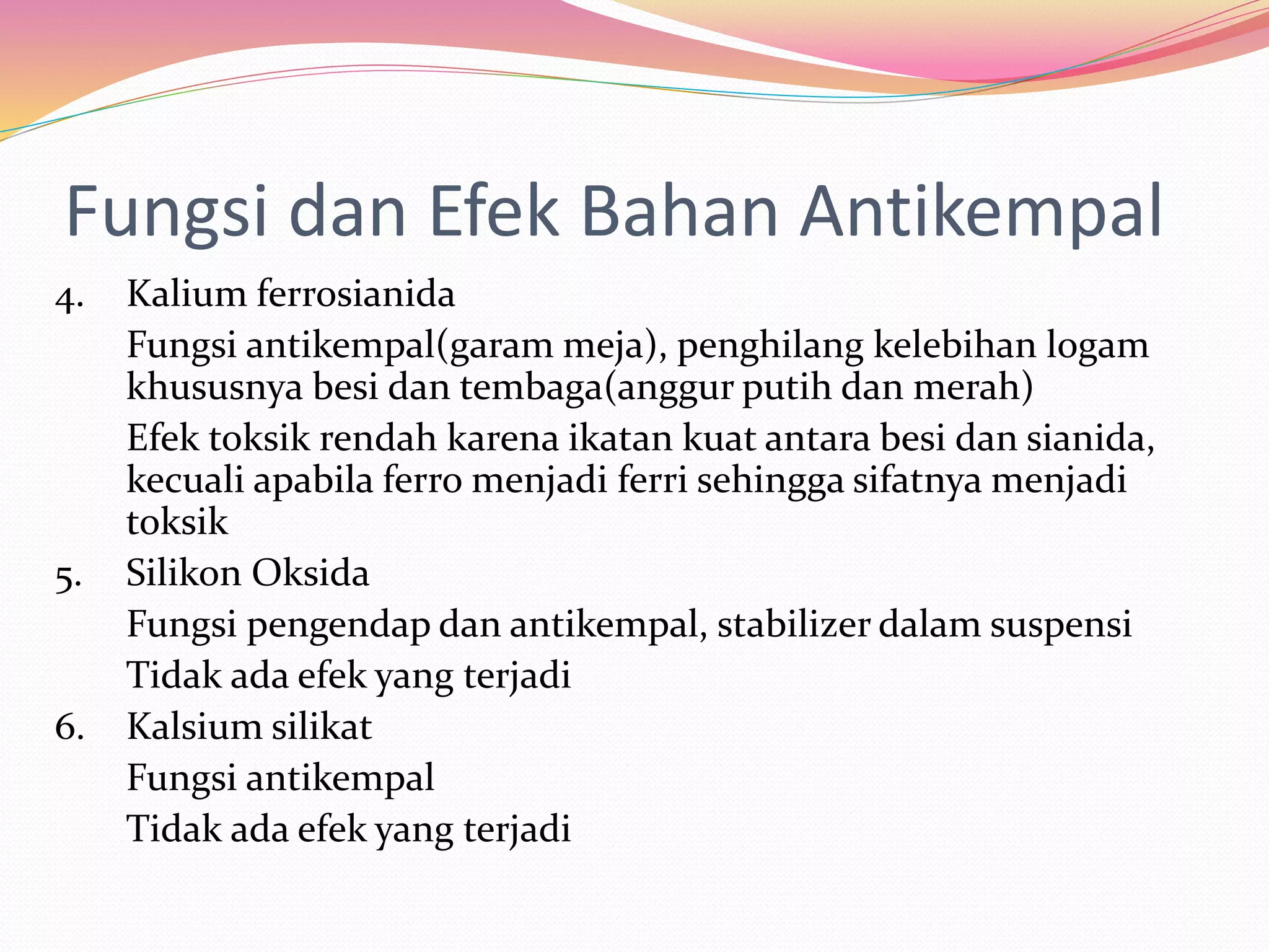 Anti kempal | PPTX